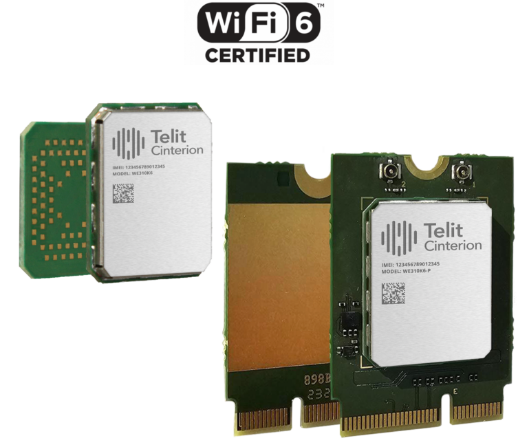 WE310K6 | Dual-Band Wi-Fi and BLE5 Combination Module | Telit Cinterion