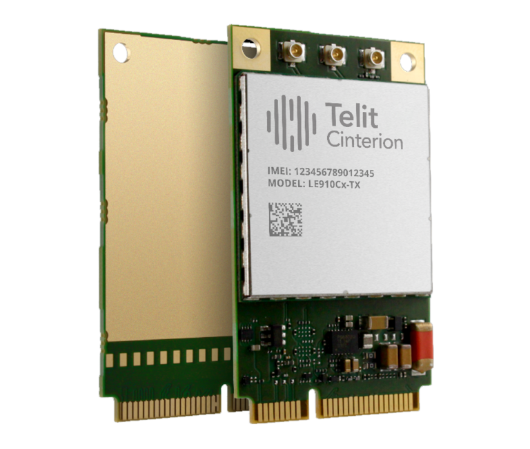 LE910Cx ThreadX Mini PCIe for LTE Low Category Networks | Telit